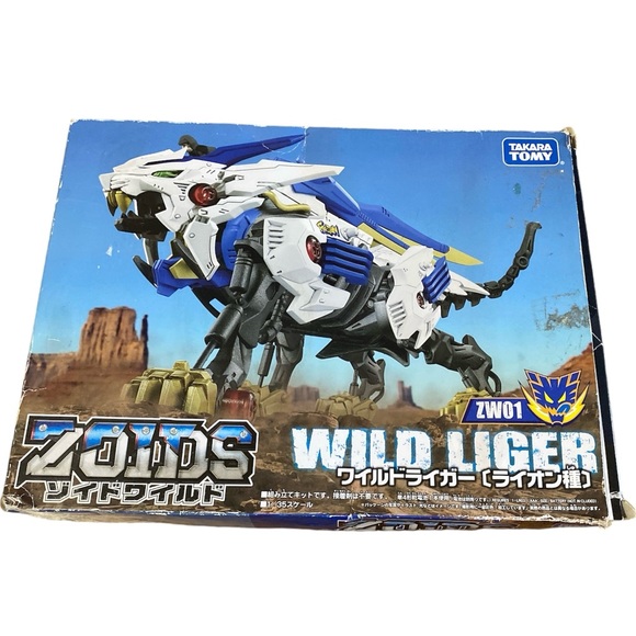 tomy takara | Toys | Takara Tomy Zoids Wild Liger Zw Japanese Robot Toy ...